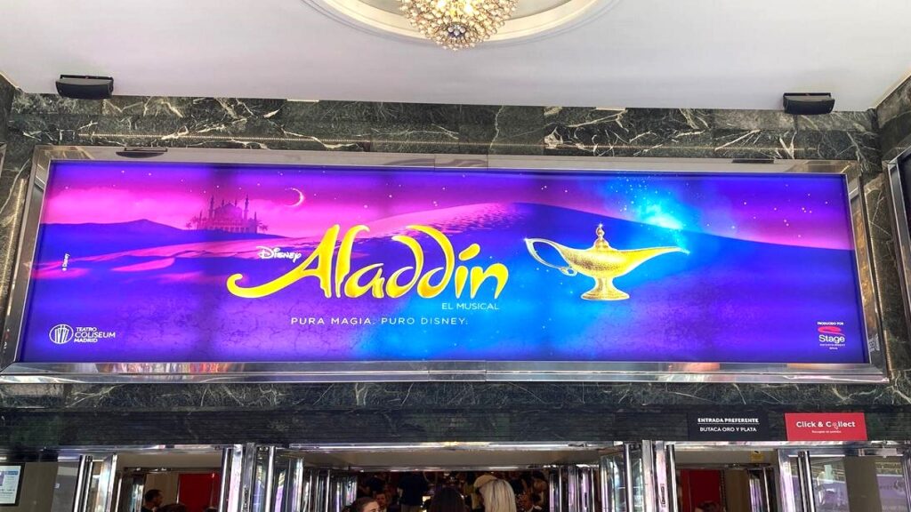 Aladdin el Musical: opiniones de la obra de teatro de Madrid